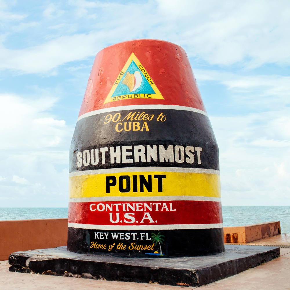"Exploring Key West: The Iconic Southernmost Point Marker"